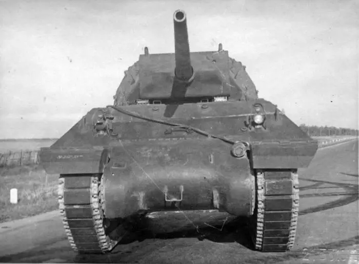 Test yn 'e USSR. Tank fernieler Gun Motor Carriage M10