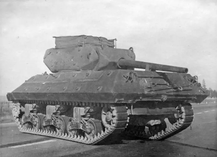 Test yn 'e USSR. Tank fernieler Gun Motor Carriage M10