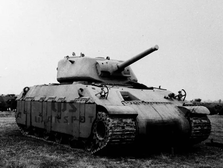 Yuri Pasholok. T14 tank Amerika-Inggris - pesawat serangan medium kanggo Inggris 53566_12