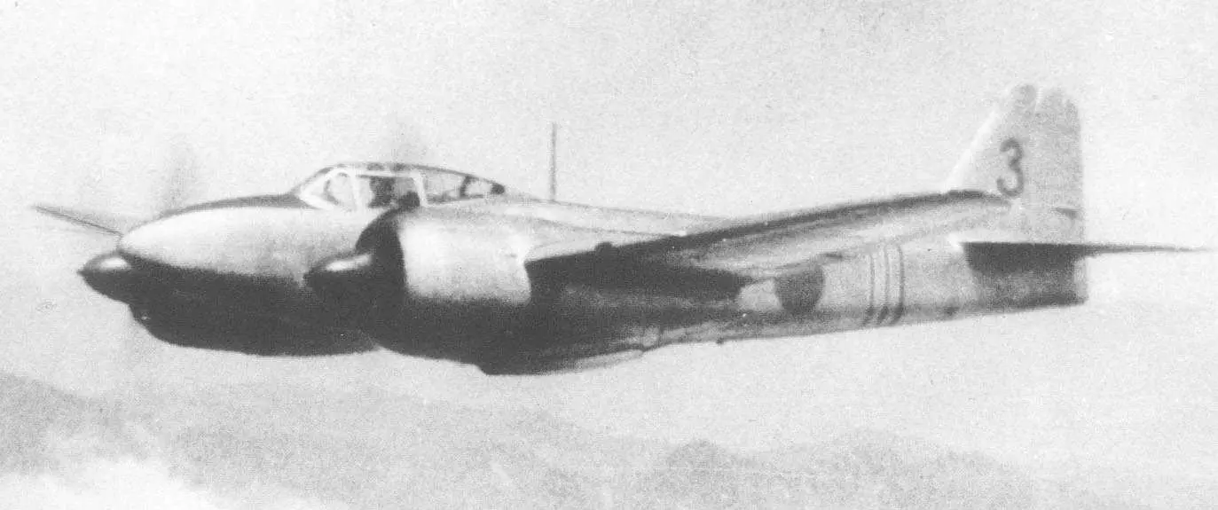 Myśliwiec ciężki Kawasaki Ki-96. Japonia