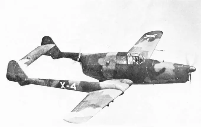 Тажрыйбалуу жоокер Fokker D-XXIII. Голландия
