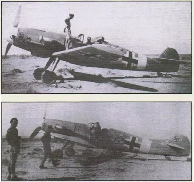 Zarobljeni borci Messerschmitt Me 109. Dio 12