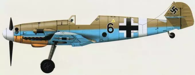 Zarobljeni borci Messerschmitt Me 109. Dio 12