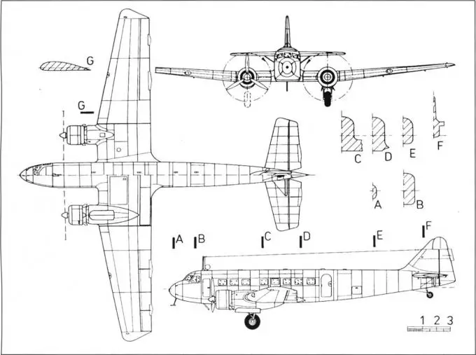 Samolot pasażerski Bloch M.B.220. Francja