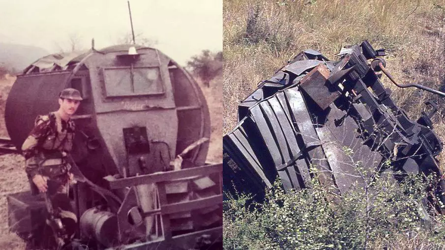 Perang di Rhodesia: Tambang di Kereta Api 541_10