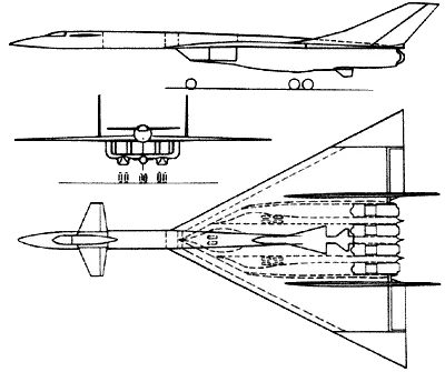 ໂຄງການ Tu-135 ມີ 4 x NK-6