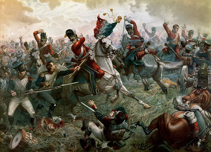 E se Napoleão vencer a batalha com Waterloo. Parte um. Batalha