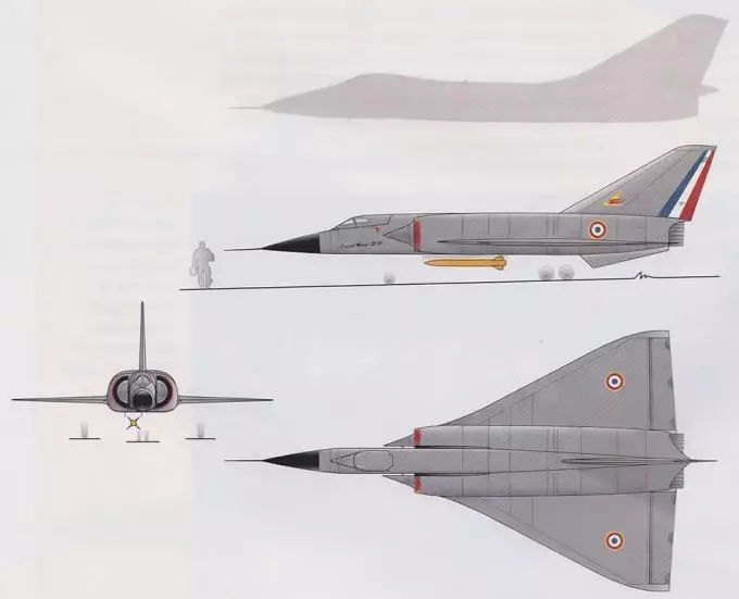 Desain awal LZI-43 nggambarake kompromi antarane ukuran lan kinerja. Akeh pilihan kanggo ukuran sing luwih gedhe lan luwih cilik dianggep (ing ndhuwur iku siluet sing dicet abu-abu saka pejuang Mirage 4000)