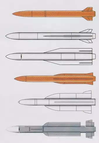 Evolución dos mísiles aire-aire desenvolvidos por Matra para cazas capaces de voar a velocidades de M = 3,0 ... 4,0