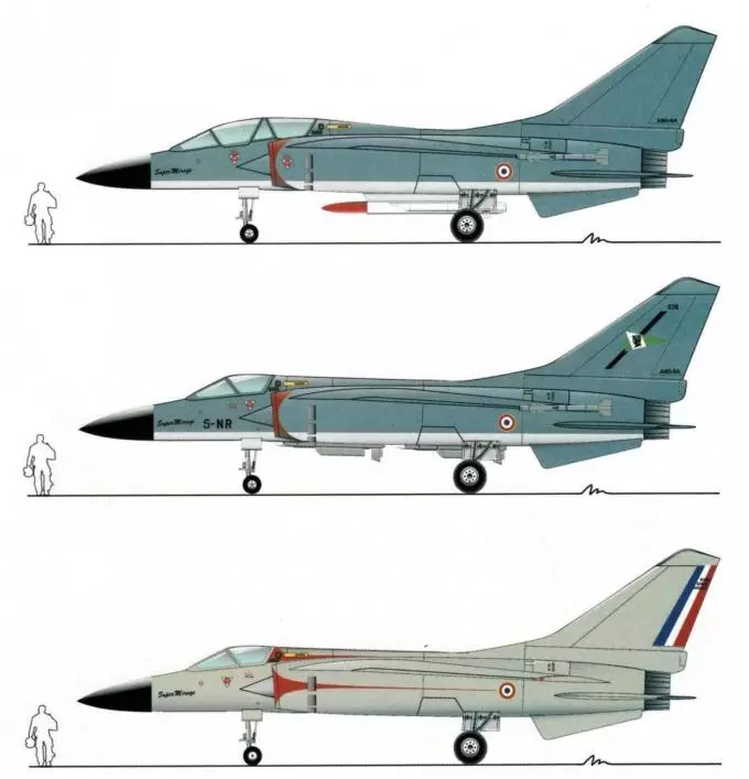 Projecte de combat ACF Super Mirage. França. Part 2