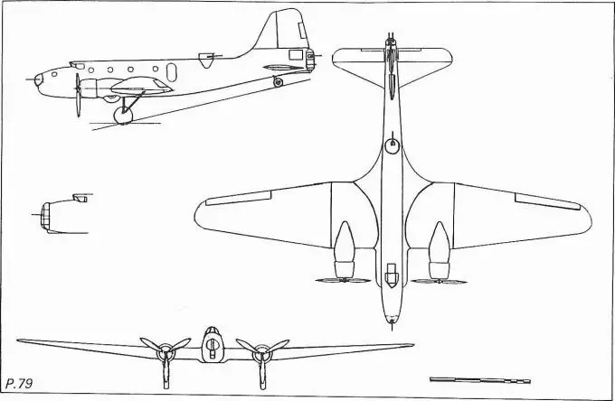 Projekt srednjeg bombardera Boulton-Paul P.79. Ujedinjeno Kraljevstvo