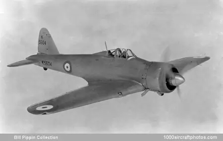 Gloster F.5 / 34. Muaj hmoo Losers Parade. United Kingdom. 1937g ua.