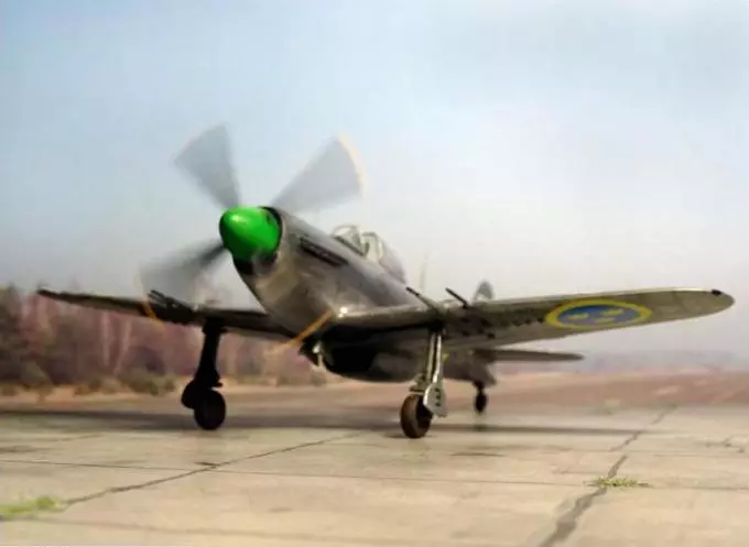 대체 전투기 Saab J 19D. 스웨덴