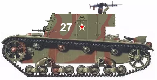 Tankomir 26-27-28 (Gawo 3.1) ZSU ndi ena pa T-26 chassis