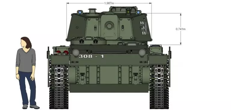 1940 型突击坦克，带有指挥官的冲天炉