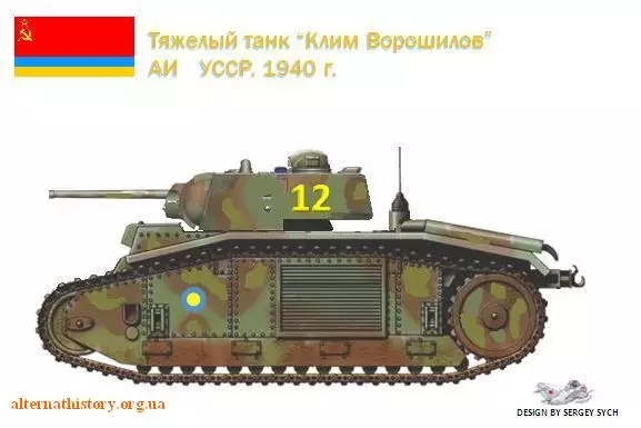 Gepantserde vuist van Oekraïne. Tanks van onafhankelijk Oekraïne van de jaren '30