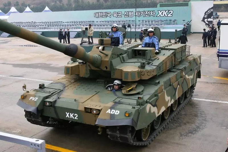 Modernisasi paksa tank Korea XK2