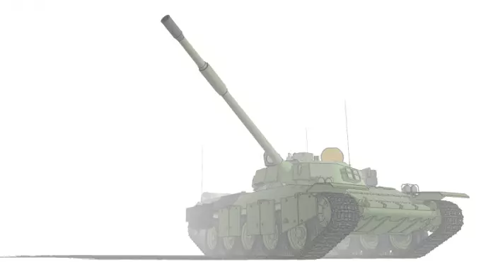 Gihimo sa USSR. Padulong sa MBT.