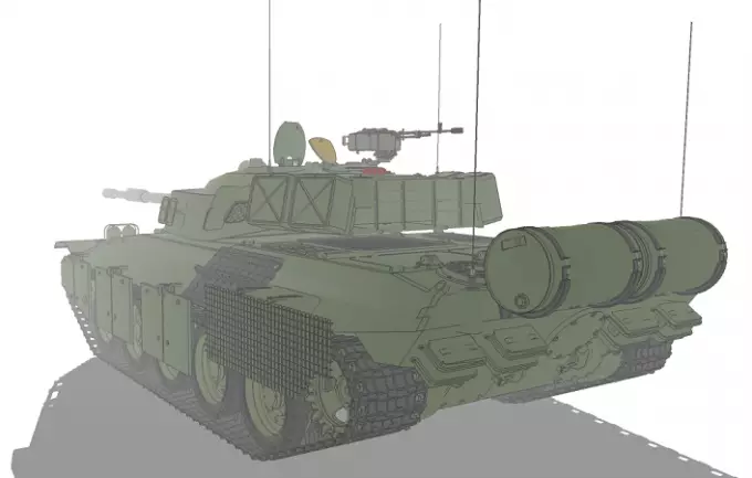 Gihimo sa USSR. Padulong sa MBT.