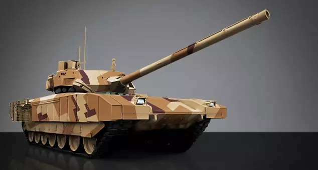 Nie je deň bez senzácie © 6. Výkonnostné charakteristiky tanku T-14 a T-15 BMP na platforme