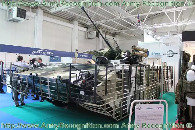 स्लोवाक या MGC-1 लड़ाकू वाहन में BMP-1 को आधुनिक बनाने का विकल्प। स्लोवाकिया