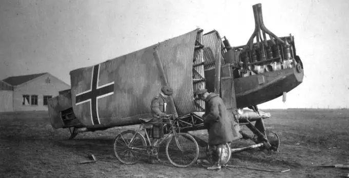 Tanques voladores del Kaiser. Parte 3.1 Stormtroopers Junkers J.I