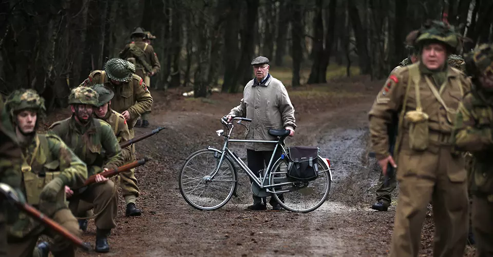 Operation Amherst. Rekonstruktion af en episode af Anden Verdenskrig (foto og video)