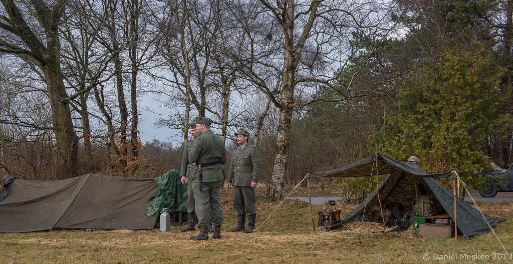 Operation Amherst. Rekonstruktion af en episode af Anden Verdenskrig (foto og video)