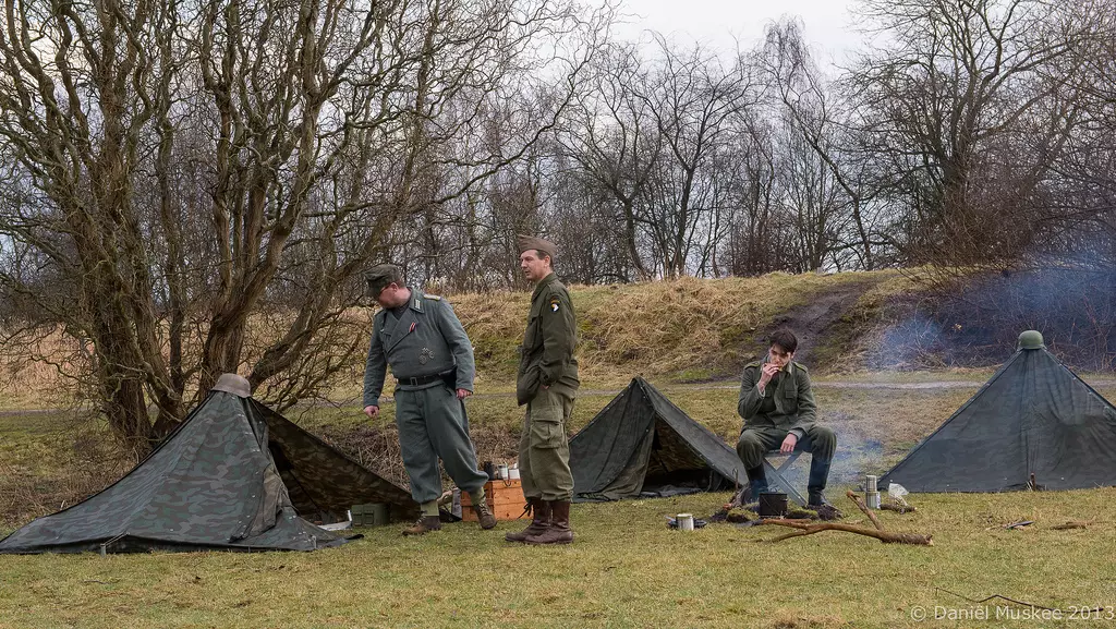 Operation Amherst. Rekonstruktion af en episode af Anden Verdenskrig (foto og video)