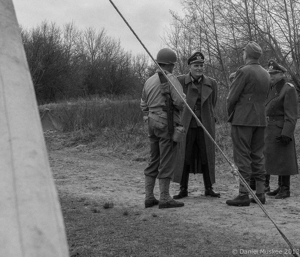 Operation Amherst. Rekonstruktion af en episode af Anden Verdenskrig (foto og video)