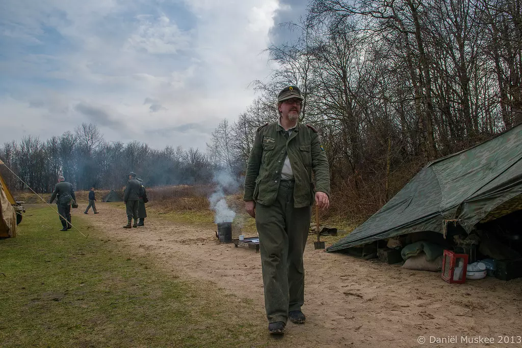 Operation Amherst. Rekonstruktion af en episode af Anden Verdenskrig (foto og video)