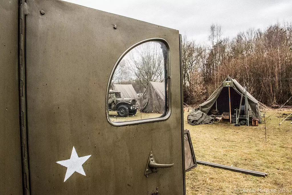 Operation Amherst. Rekonstruktion af en episode af Anden Verdenskrig (foto og video)