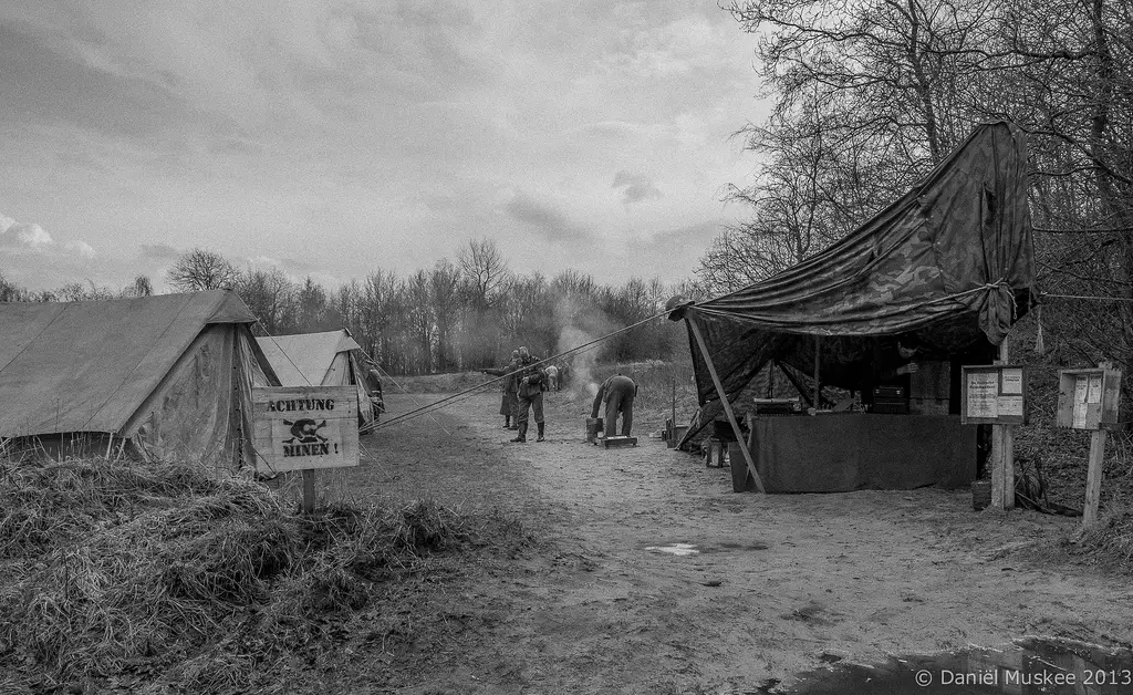 Operation Amherst. Rekonstruktion af en episode af Anden Verdenskrig (foto og video)