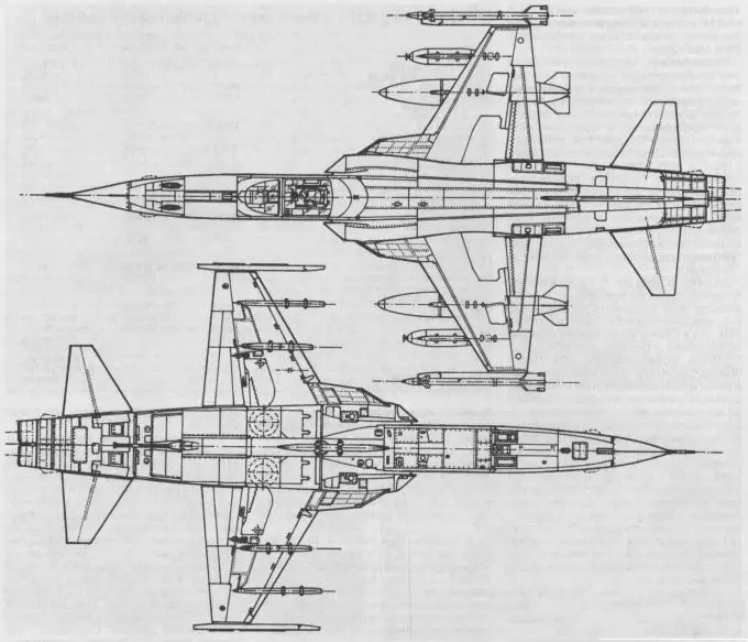 په شوروي اتحاد کې ازمول شوی. د ویتنام ټرافۍ لومړۍ برخه د نارتروپ F-5E ټایګر II او MiG-21bis جنګیالیو تقابلي ازموینې