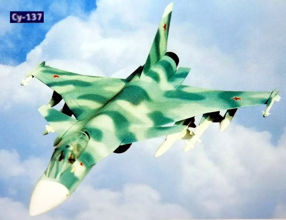 Projekt lehkého úderného letadla Suchoj S-37. SSSR