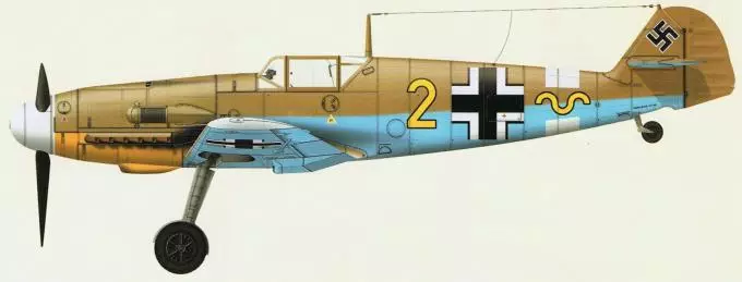 Ujeti borci Messerschmitt Me 109. 10. del