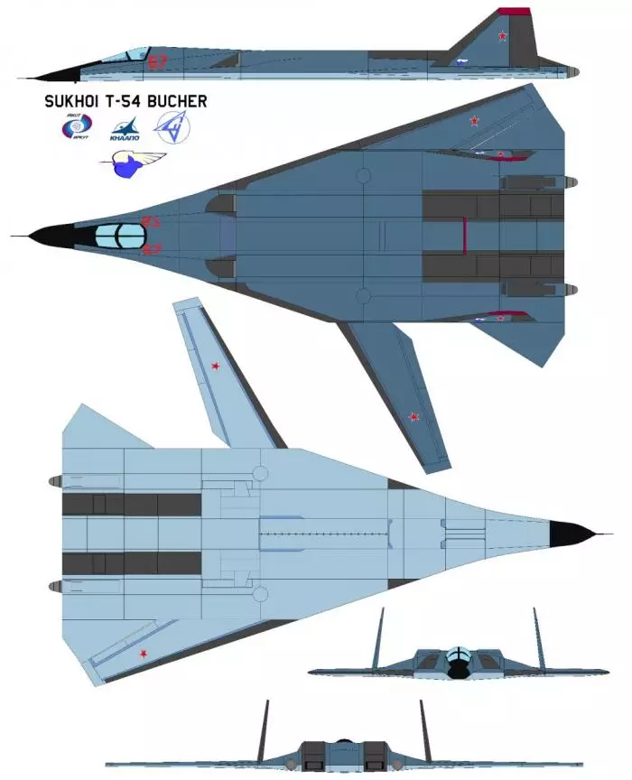 Pirmasis sovietinis „slaptas“ arba bombonešis - „Sukhoi T -60S“. SSRS