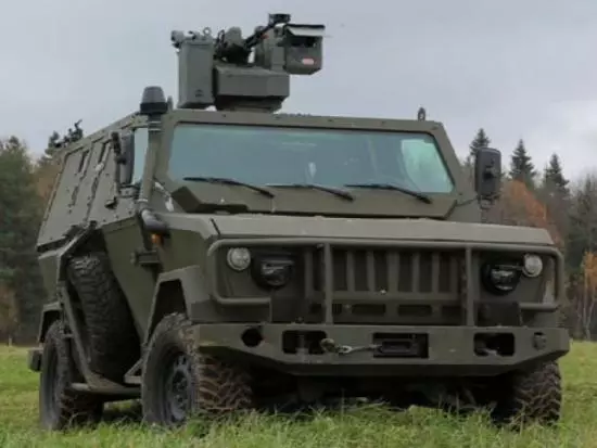 Russisk svar Hummer: Hvad er en ny pansret SUV ...
