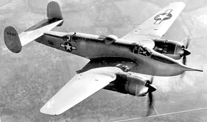 Angreb fly Beechcraft XA-38 Grizzly, USA, 1944