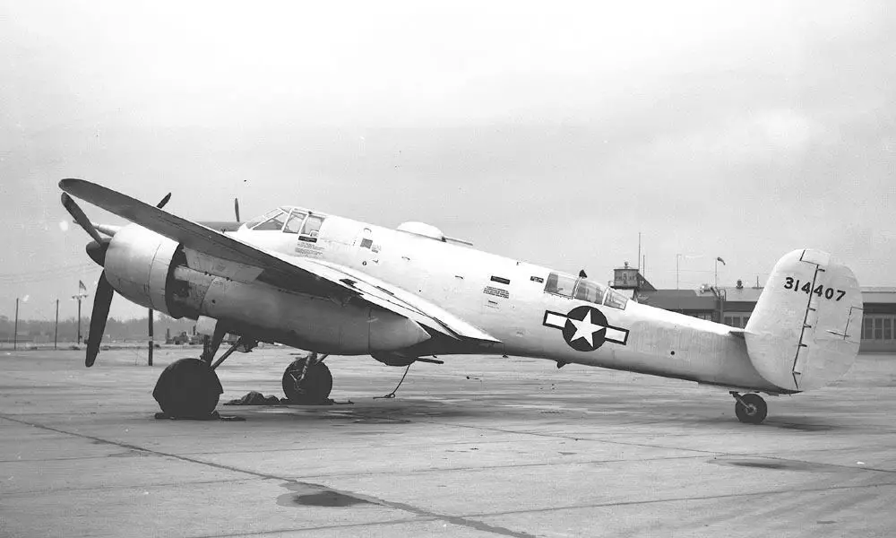 Aanvalvliegtuig Beechcraft XA-38 Grizzly, VSA, 1944