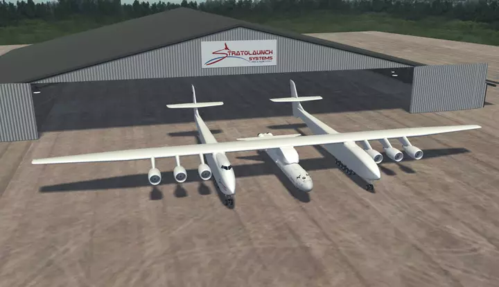 Najväčší vzduchový odpalovací systém od Stratolaunch Systems