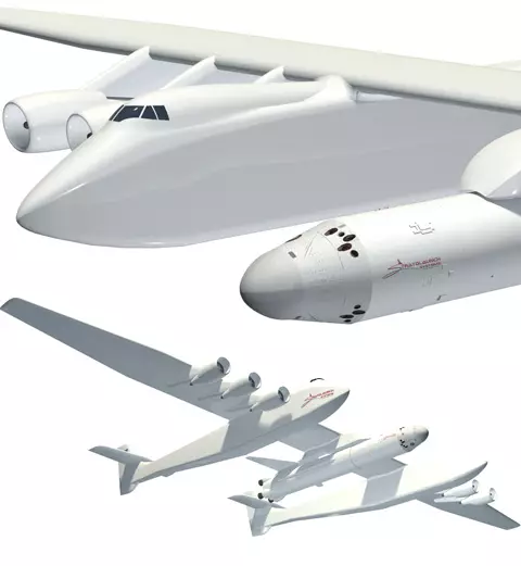 Largest air launch system from Stratolaunch Systems