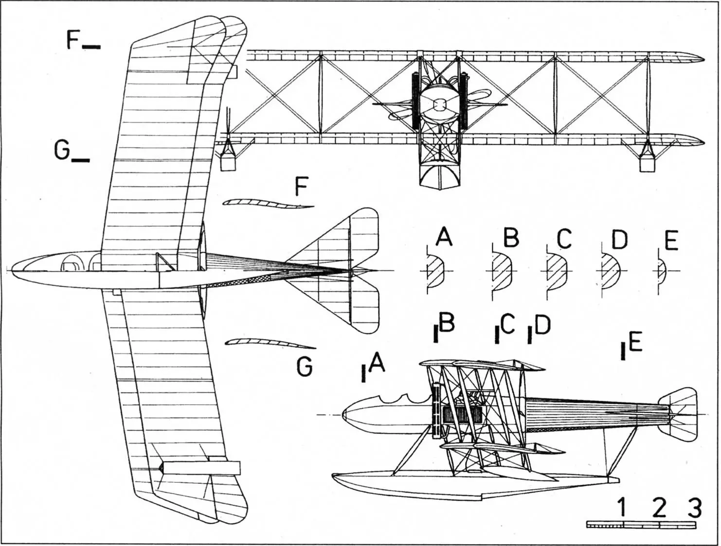 Indiza yokuhlola iGallaudet D-1 (AH-61). EU.SA