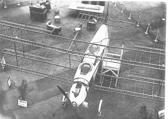 Experimental aircraft Boulton-Paul P.10. United Kingdom