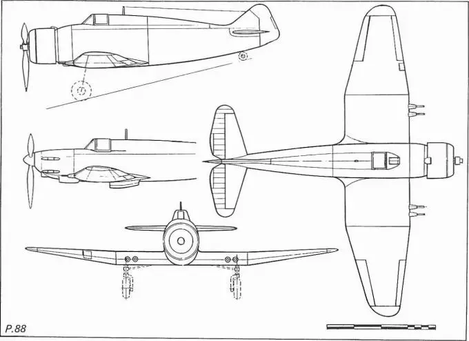 Boulton-Paul P.88 كۈرەشچى ئايروپىلانى. United Kingdom