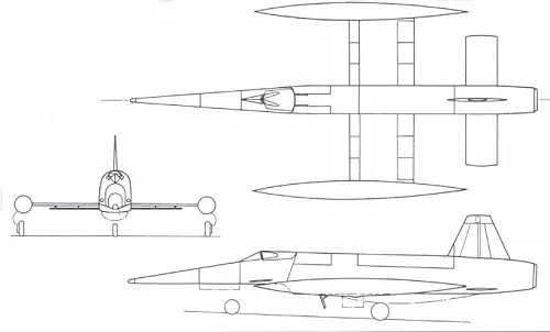 CAC CA-28 Eaglehawk 전투기 프로젝트. 호주. 1 부