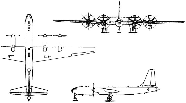 Ireo mpamono baomba farany an'ny Ilyushin. Tetikasa fizarana 4 an'ny baomba mavesatra IL-26. ny USSR