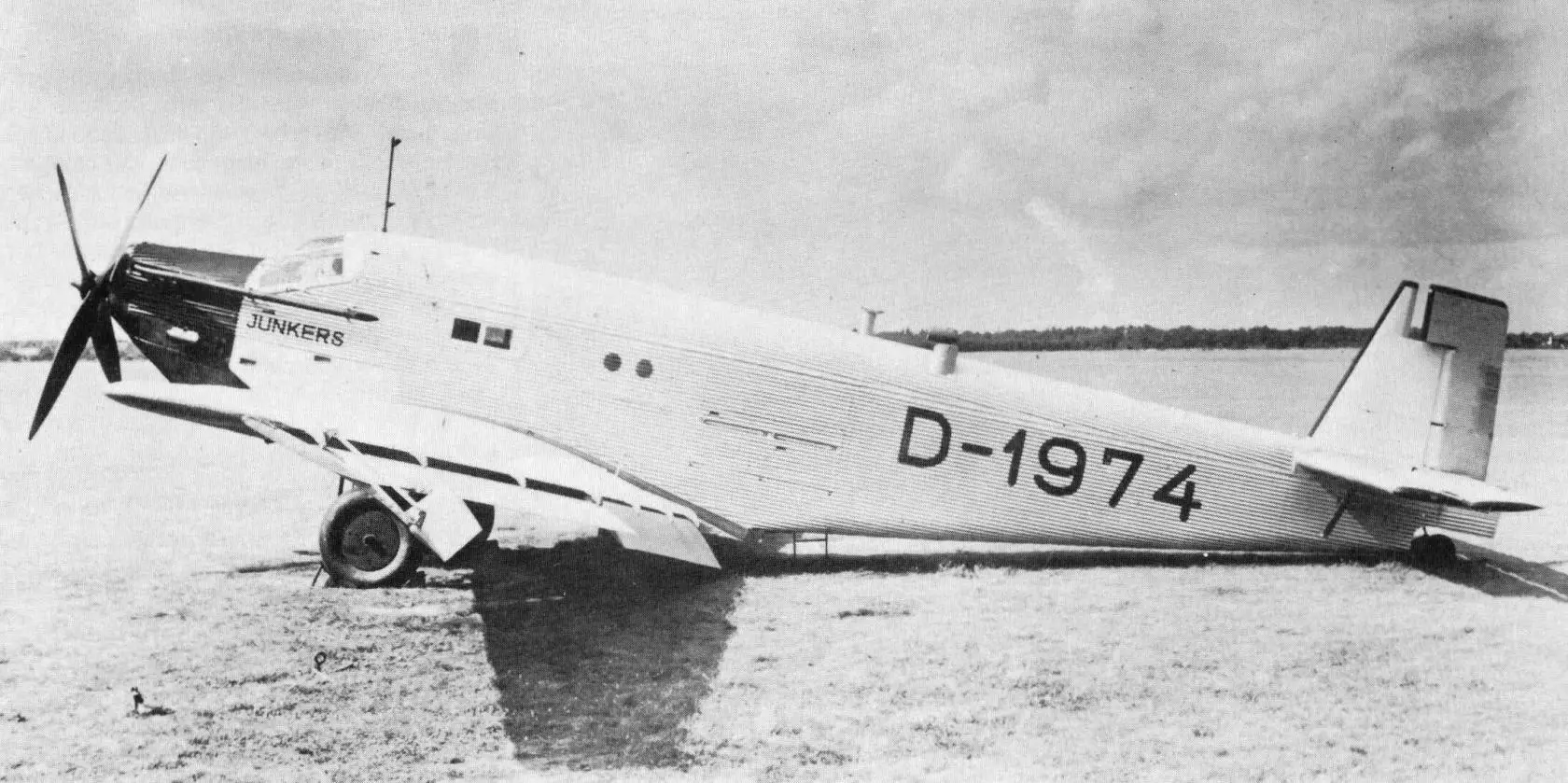 Yhden moottorin Junkers Ju 52. Osa 1