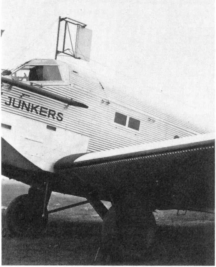 Tək mühərrikli Junkers Ju 52. 1-ci hissə