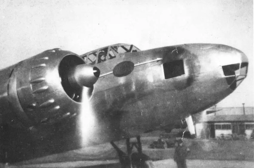 Έμπειρο βομβαρδιστικό μεγάλου βεληνεκούς Nakajima LB-2. Ιαπωνία